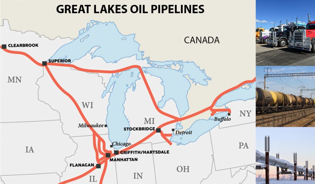 Crude oil brings the Great Lakes risks and benefits - Illinois-Indiana ...