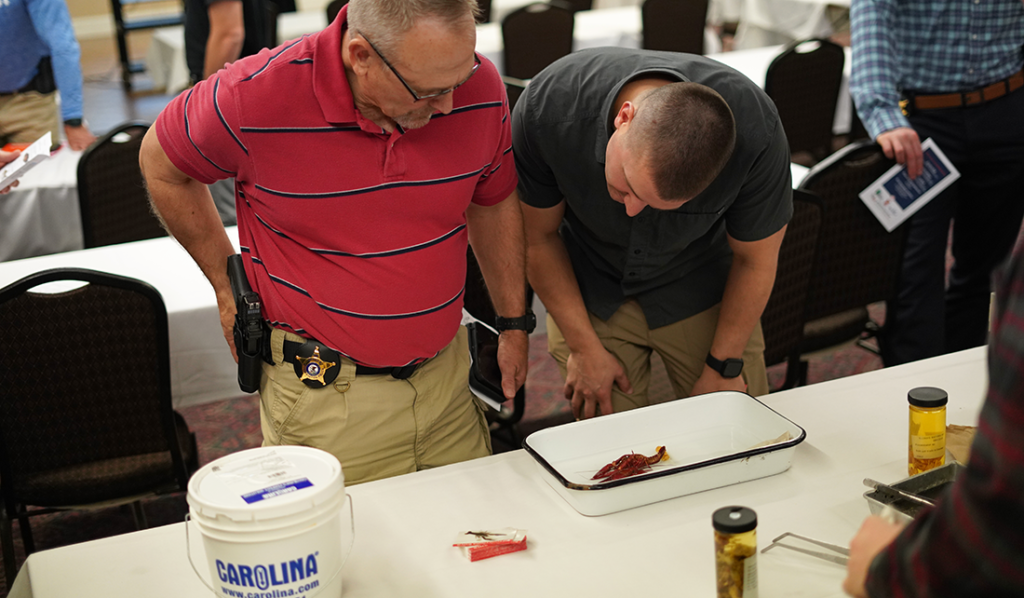 Illinois Conservation Police Officers dive into AIS workshop during ...